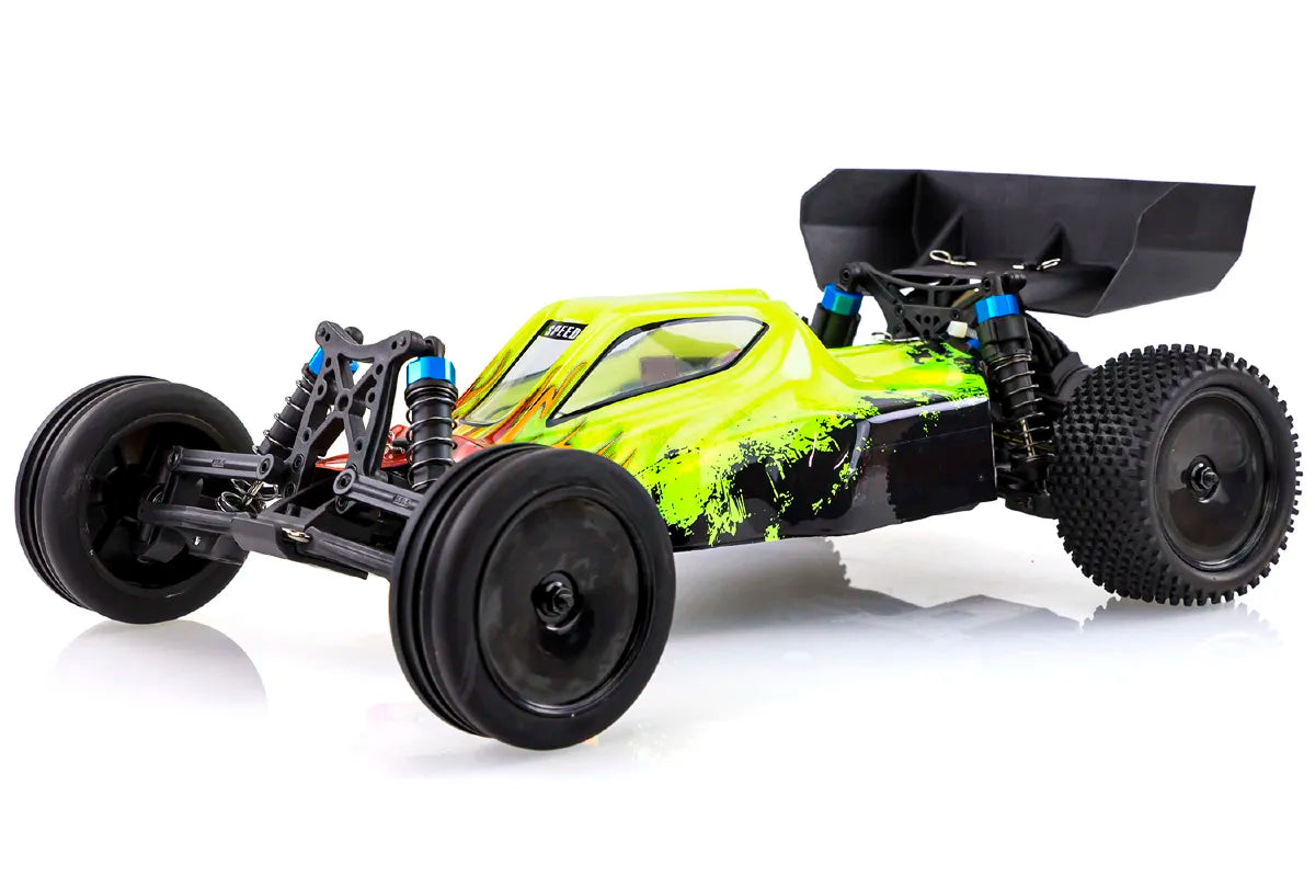HSP 1/10 Mongoose BL 2WD Electric Brushless Off Road RTR RC Buggy (Yel ...